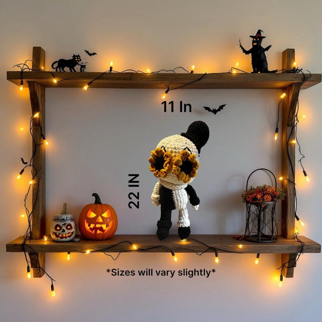 Large Crocheted Terrifying Killer Clown Doll - Etsy