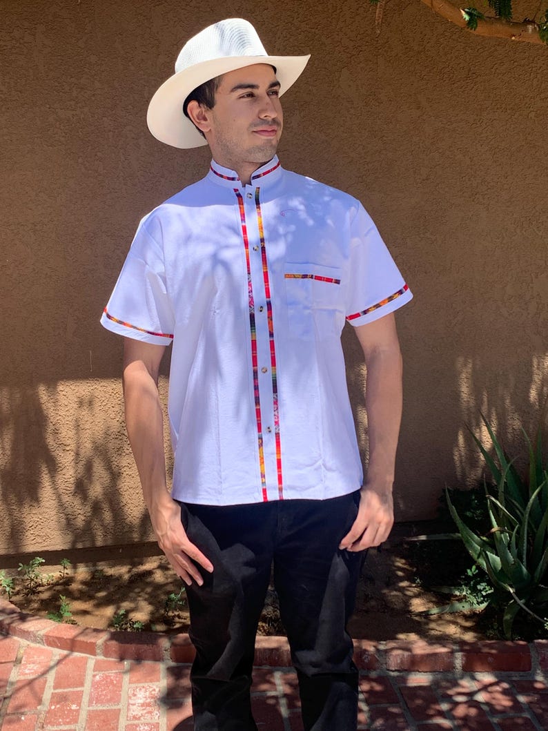 Mens Mexican Guayabera for Men. Men Mexican Shirt.formal Button up ...