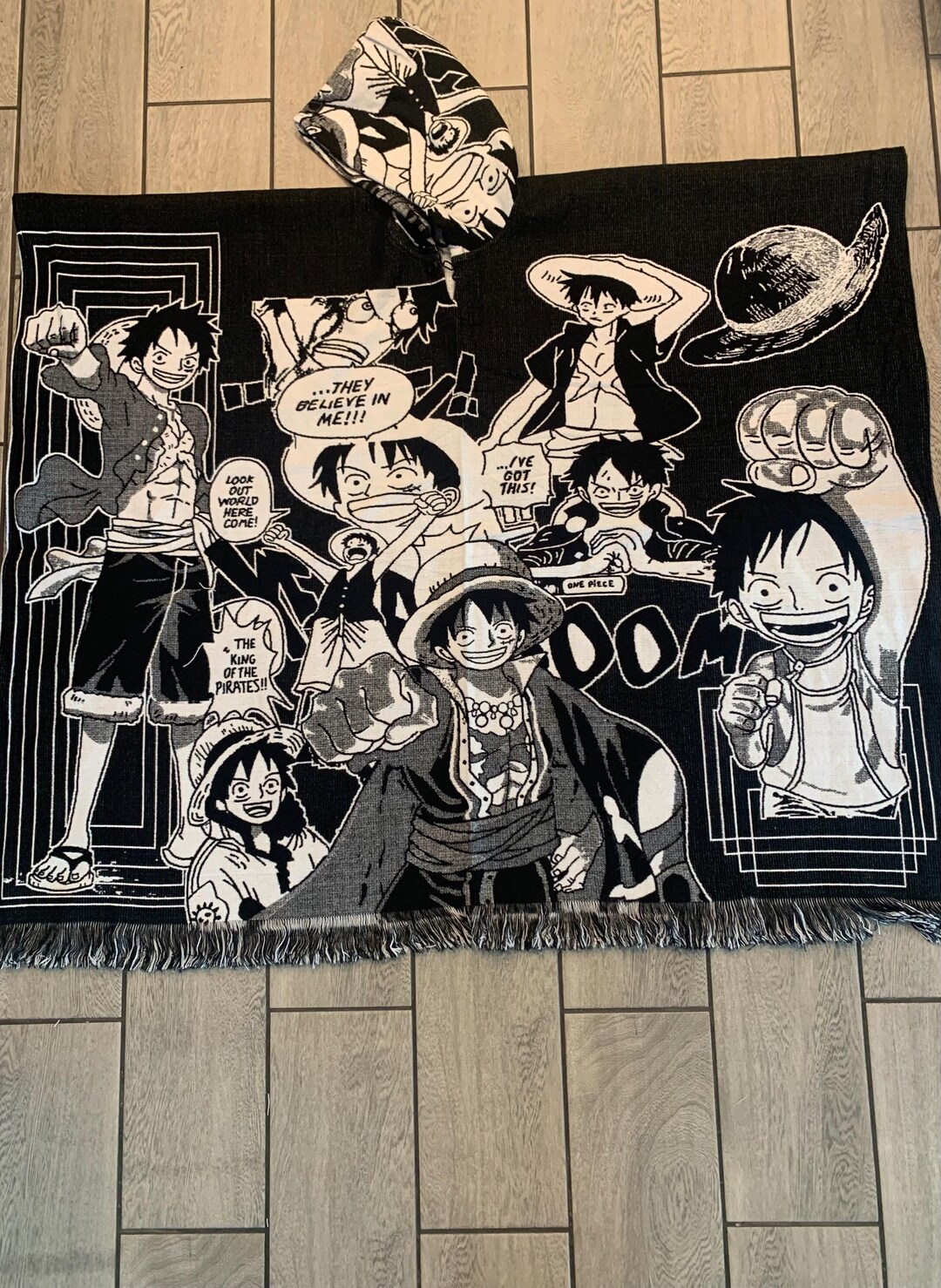 Anime Exclusive Alpaca Poncho Gaban. Poncho Unisex Hooded Alpaca Wool ...