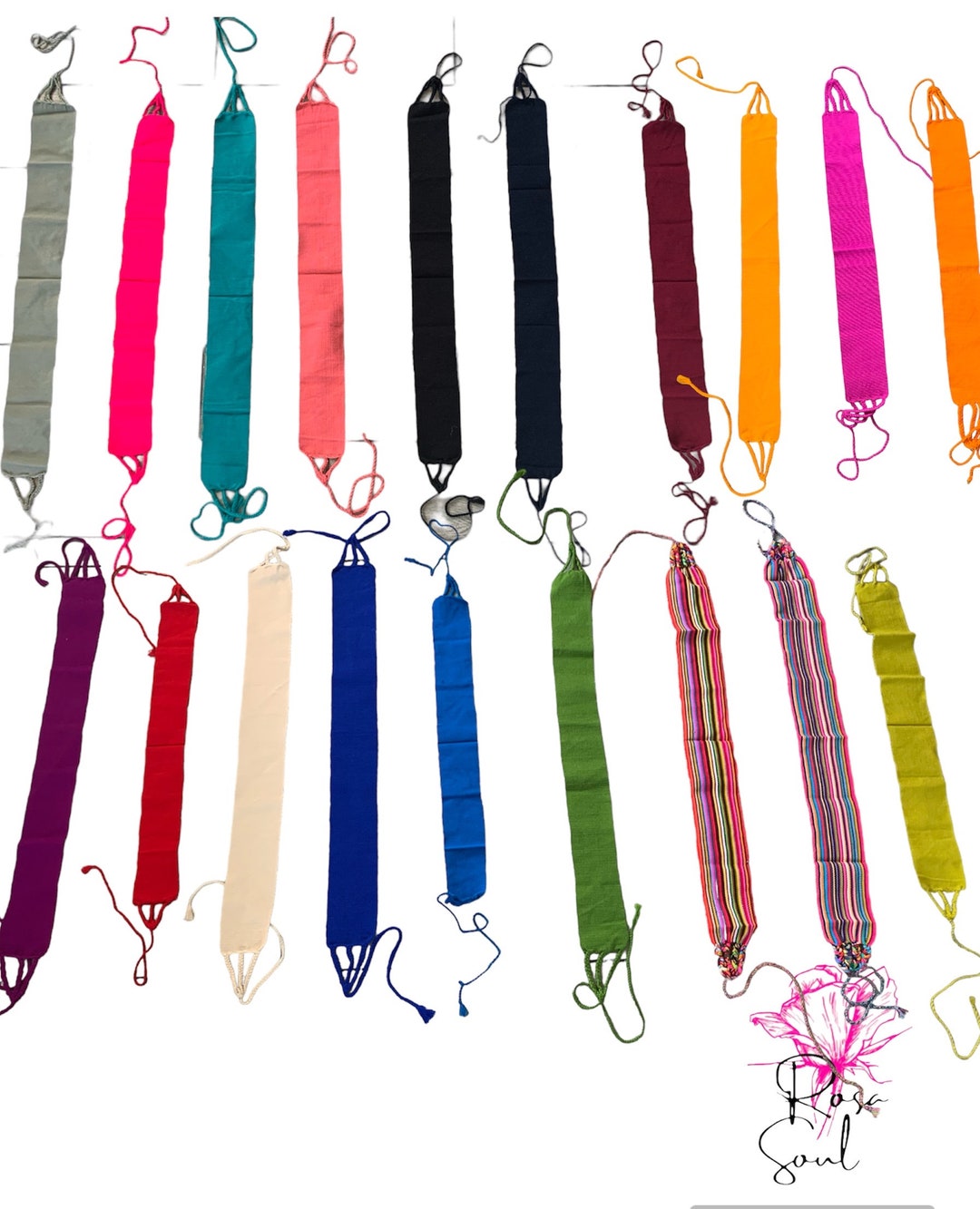 Mexican Solid Sash Belt,plain Corset,faja Lizo Mexicano,lizo Cinturones ...