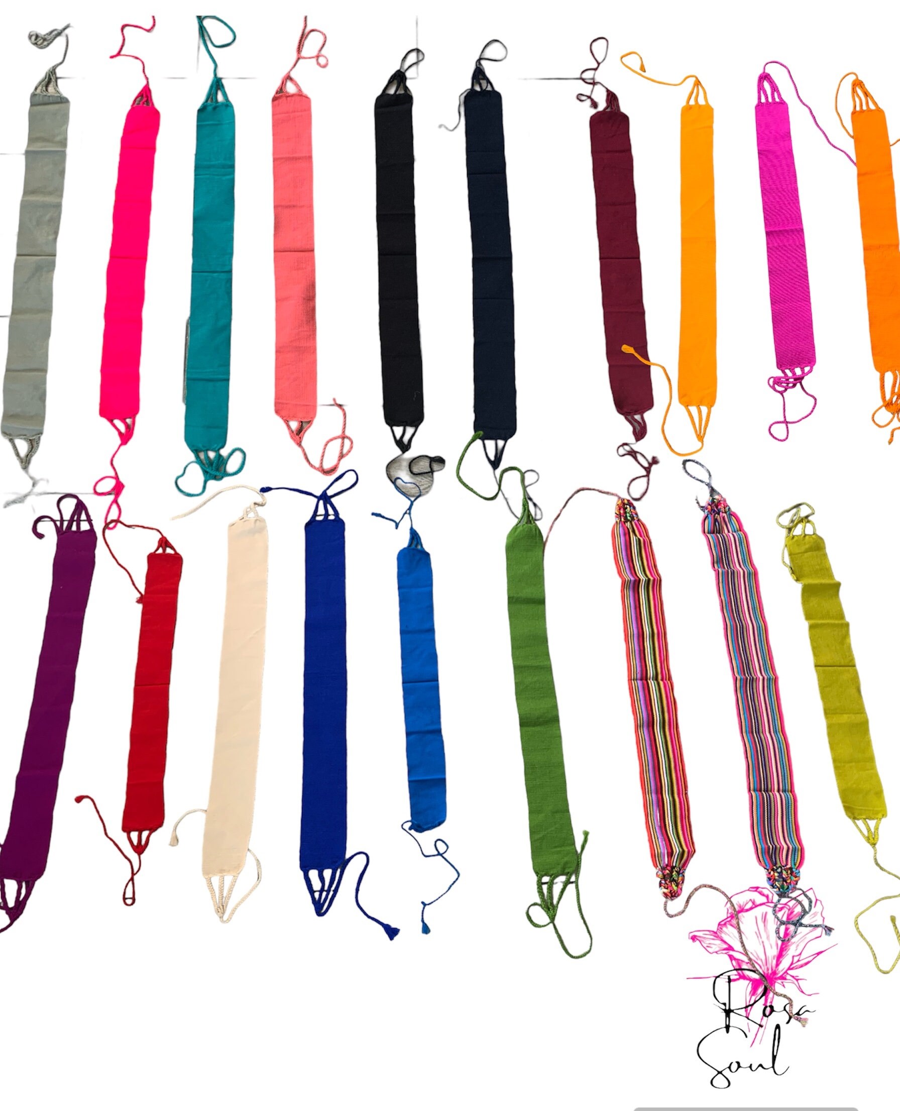 Mexican Solid Sash Belt,plain Corset,faja Lizo Mexicano,lizo Cinturones ...