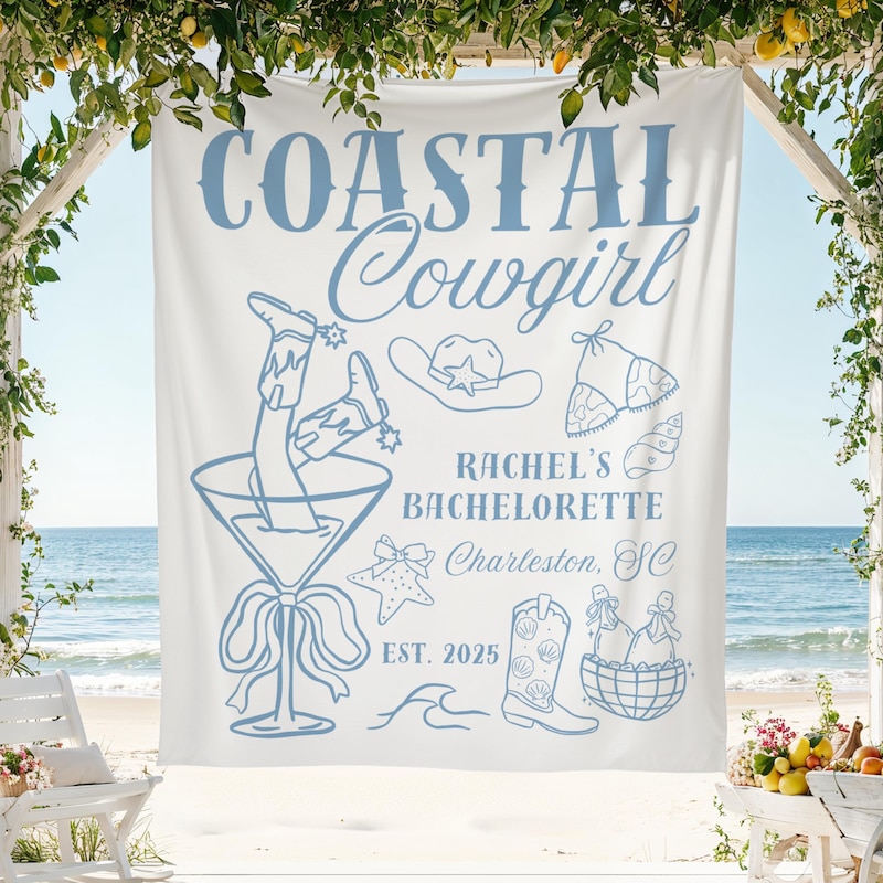 Coastal Cowgirl Hens Decor - Etsy UK