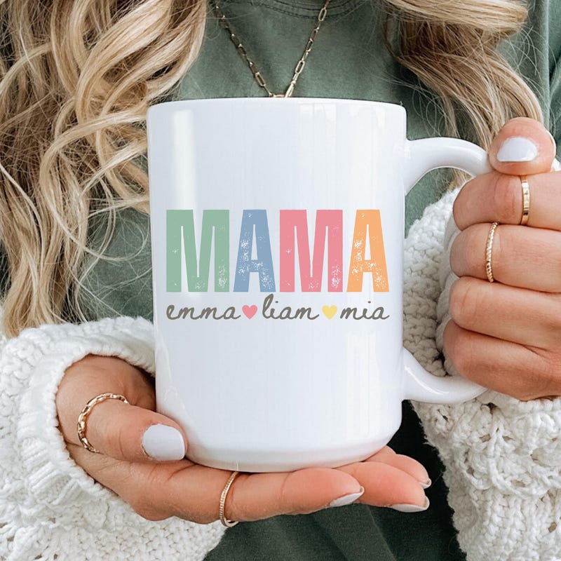 Custom Mummy Birthday Mug - Etsy