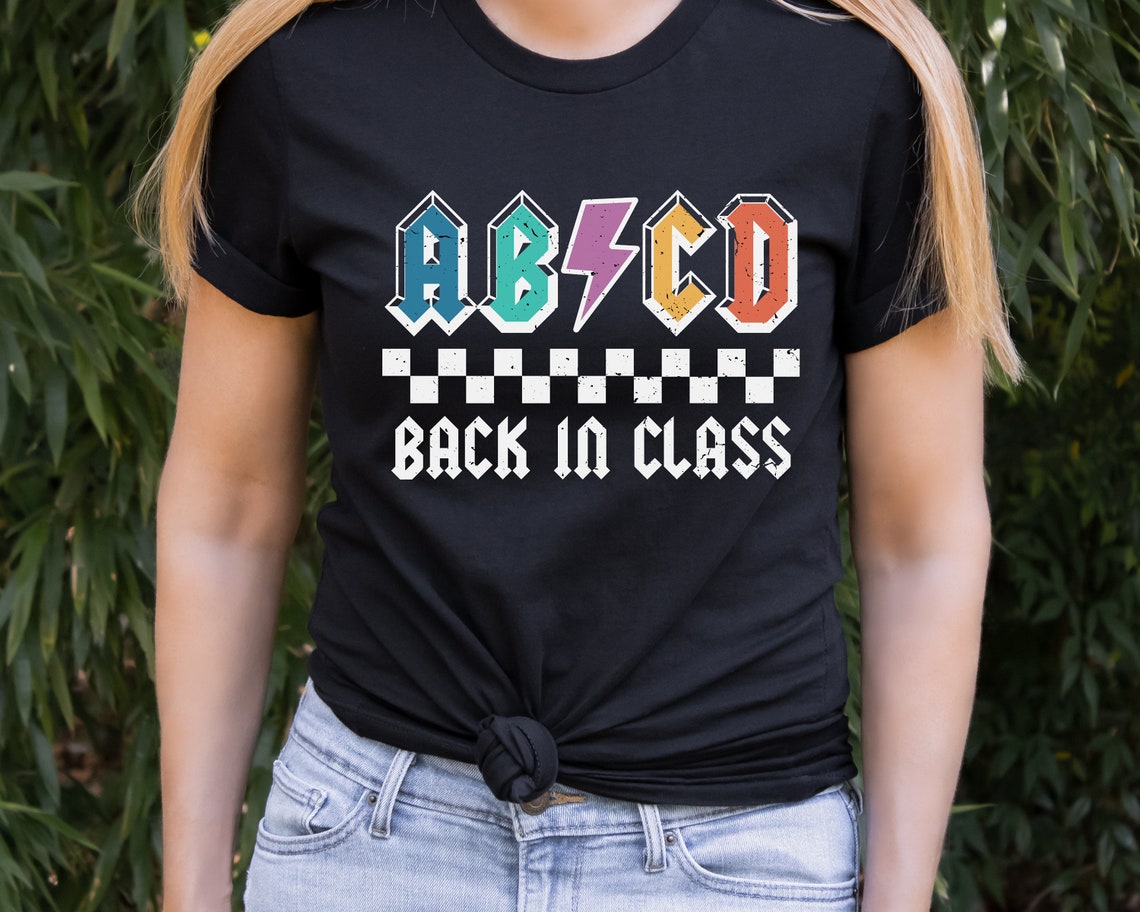 Abcd Back in Class Abcd Back to School Abcd Kindergarten Rocks Abcd Pre ...