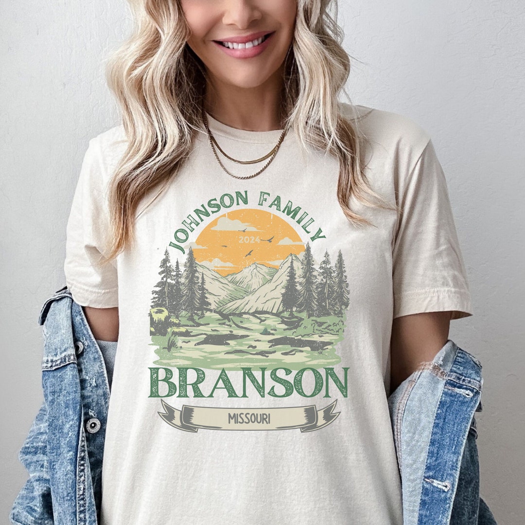 Branson Missouri Shirt, Branson Family Vacation Shirt, Family Matching Outfits, Custom Family ...