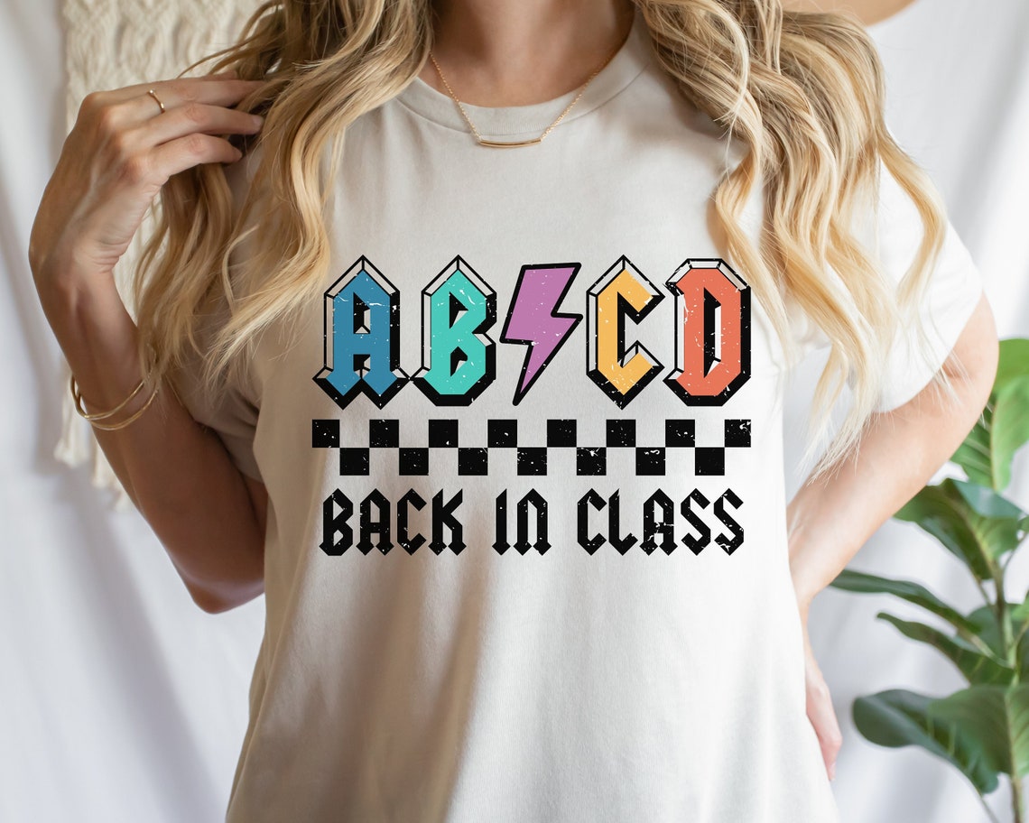 Abcd Back in Class Abcd Back to School Abcd Kindergarten Rocks Abcd Pre ...