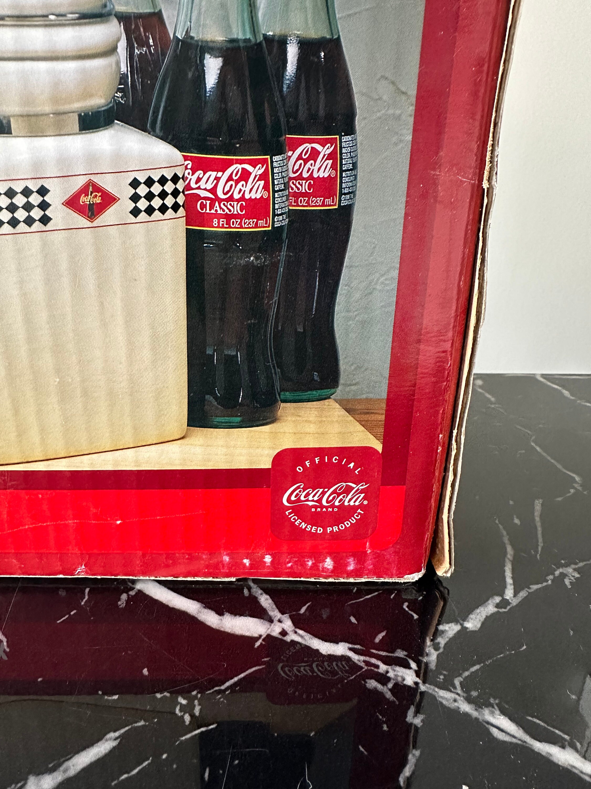 Official Coca-cola Retro Diner 3-piece Canister Set Gibson 2003 in ...