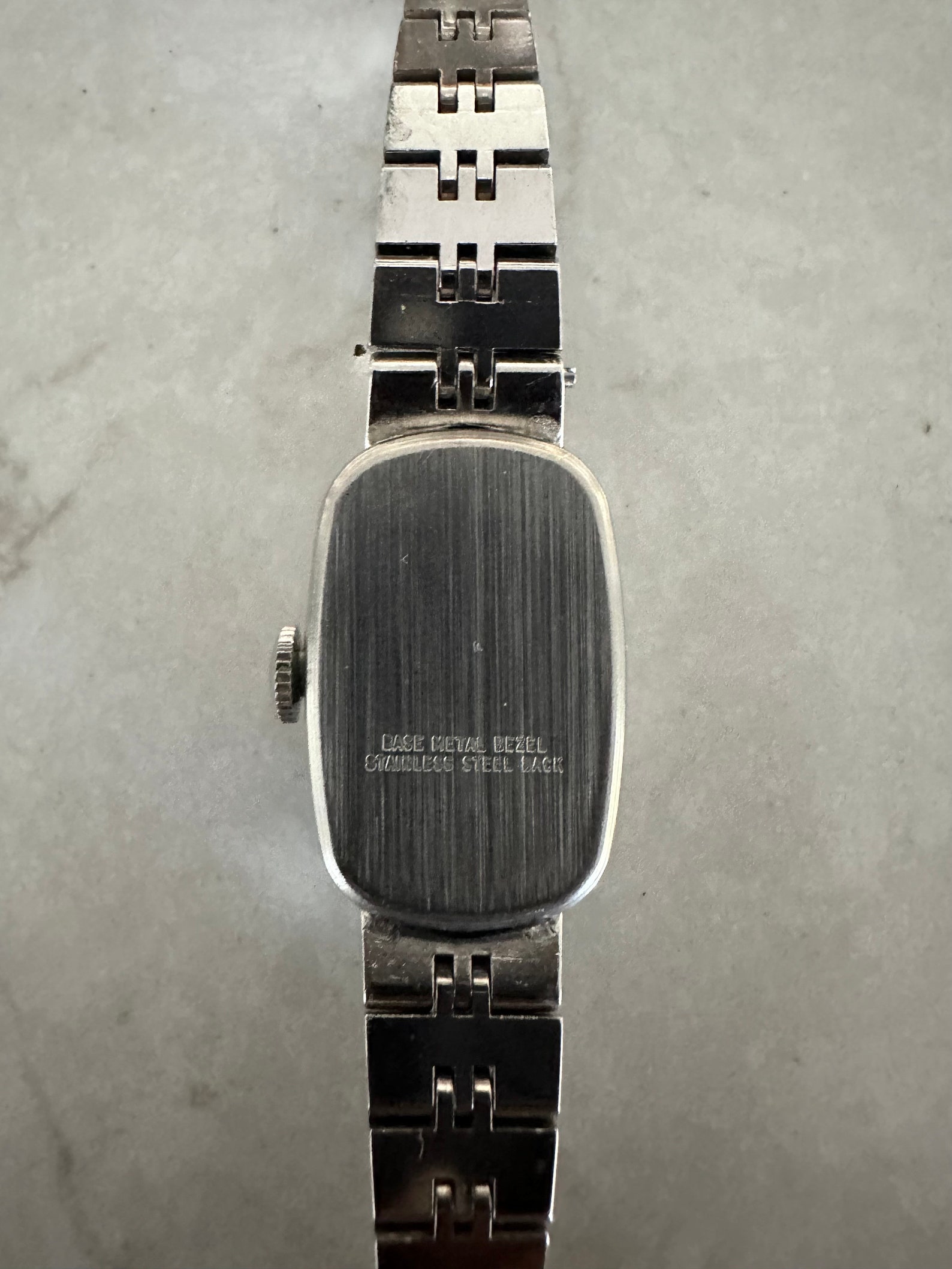 Vintage Silver Timex Oval Cocktail Watch Wind-up Light Patina - Etsy