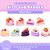 Sliced Cakes Sub Bit Badges Twitch Youtube Discord Streamer Badge Cute ...