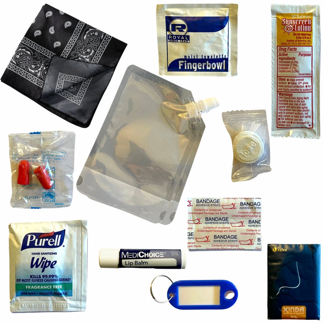 Rave / Festival Essentials Survival Pack - Etsy
