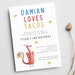 Dragons Love Tacos Birthday Party Invitation, Taco Party, Toddler ...