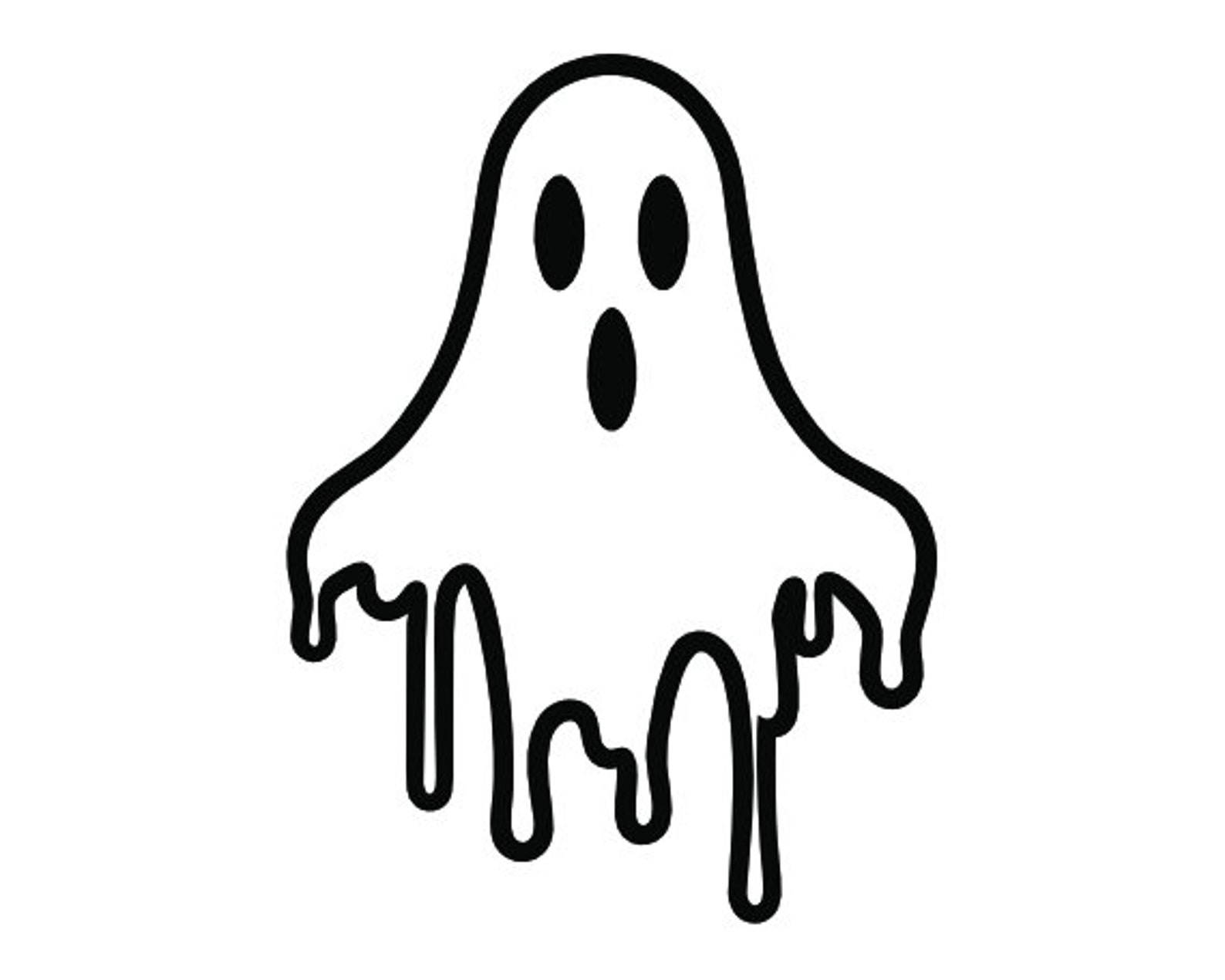 Spooky Drippy Ghost - Etsy