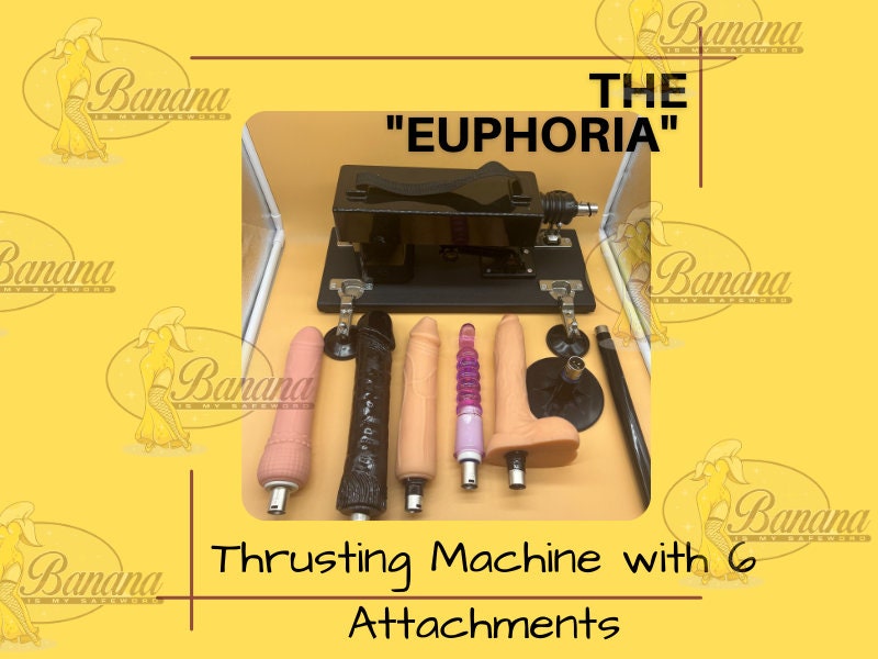 The euphoria Thrusting Machine With 6 Attachments - Etsy