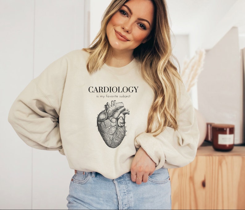 Cardiac Unit Shirt, Echo Tech Sweatshirt, Cardiologist Shirt, Heart ...