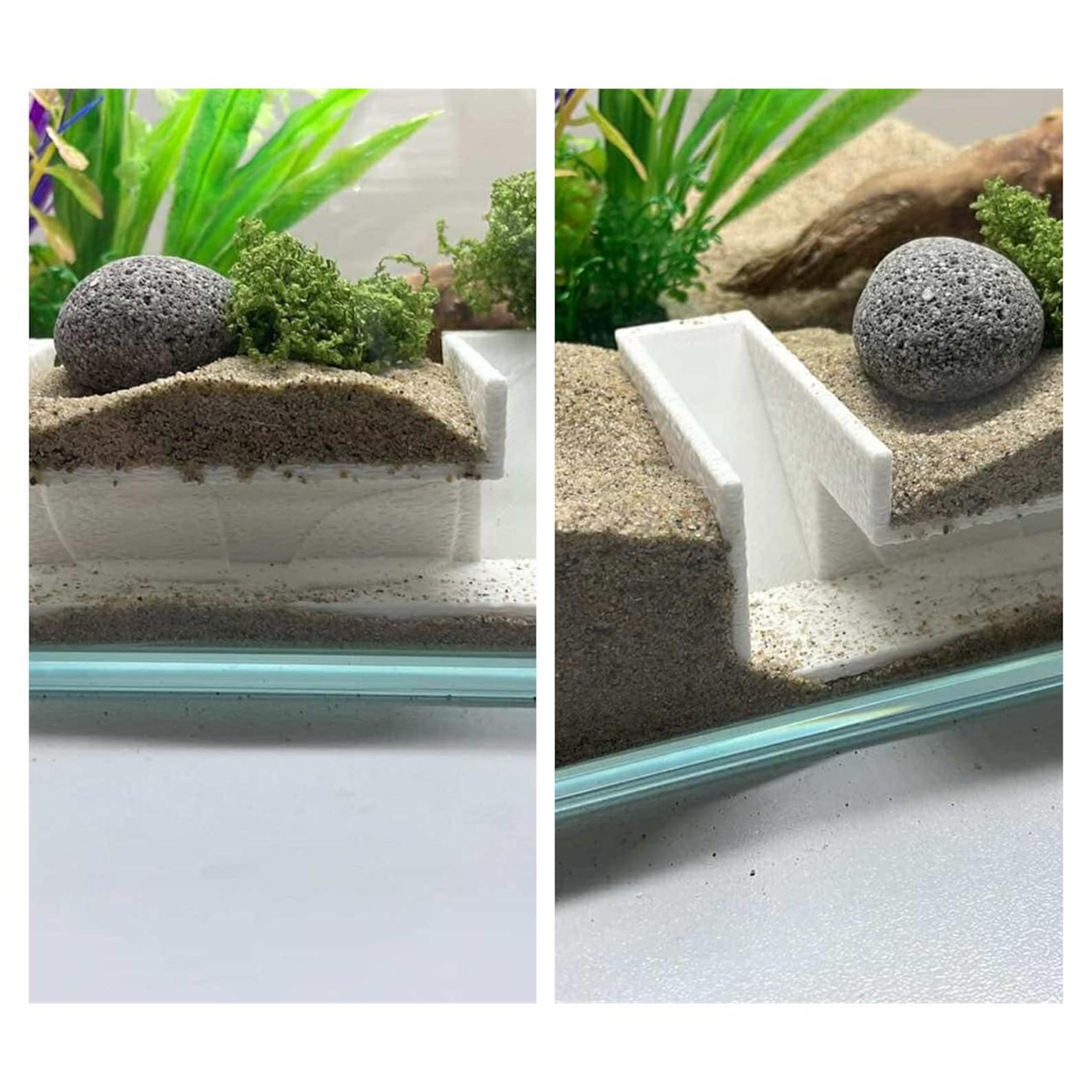 Aquarium Cave Tunnel Decor [TYPE B] Digital STL Files for 3D Printers to Print Your Own Aquarium ...