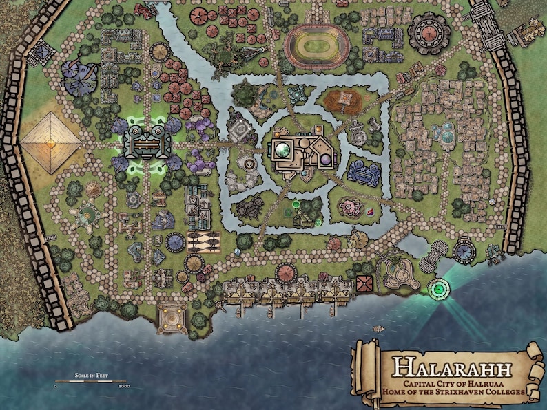 Custom Fantasy RPG World/campaign Maps - Etsy