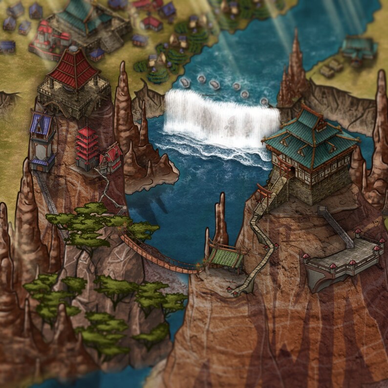 Custom Fantasy Regional Maps - Etsy