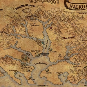 Custom Fantasy RPG World/campaign Maps - Etsy