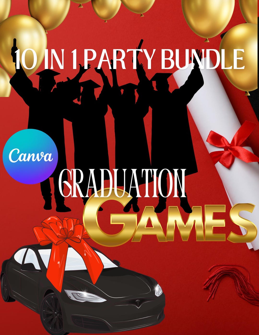 2025 Graduation Party Games, Graduation Games, Class of 2025 Graduation ...