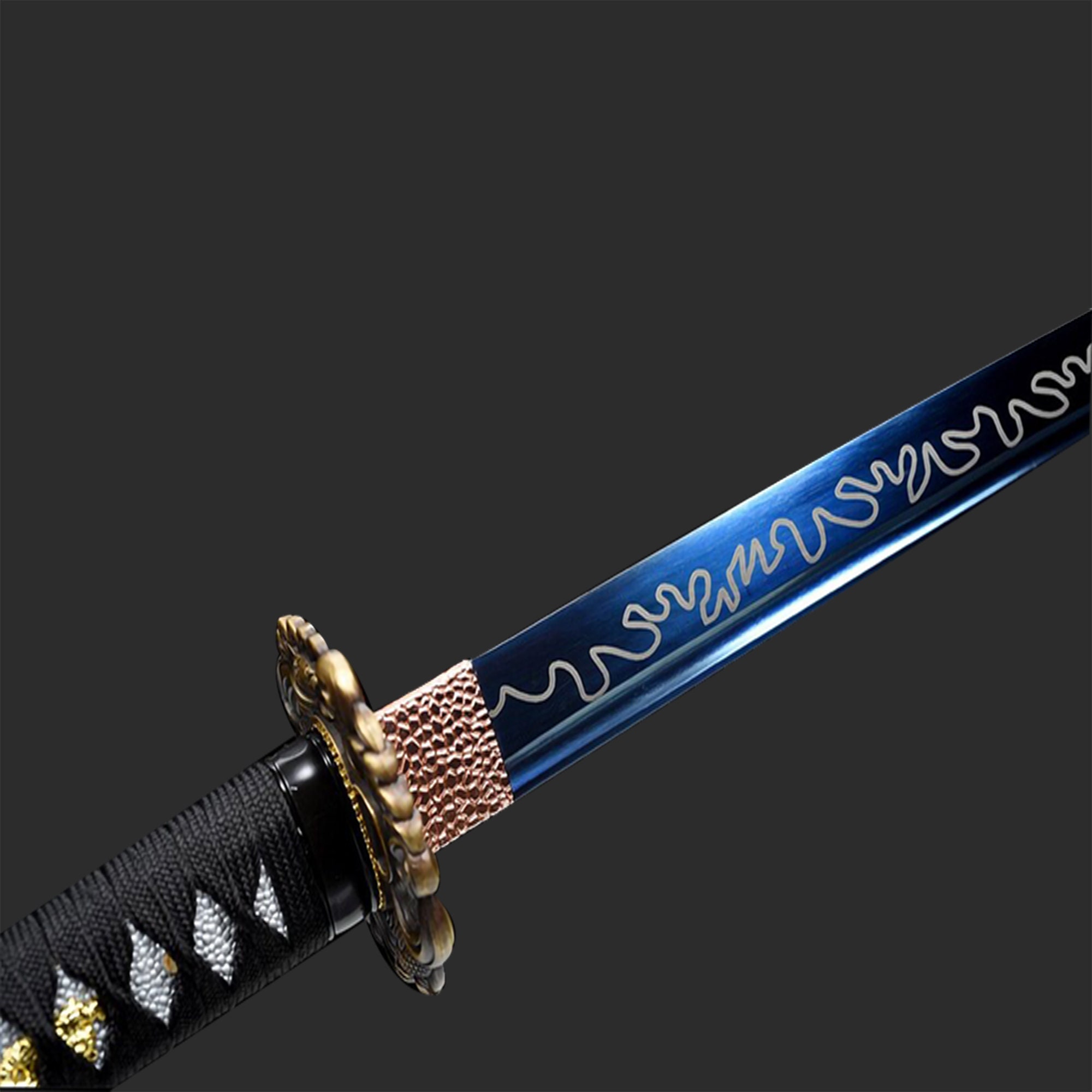 Japanese Samurai Knife Blue Witch Anime Knife Role-playing - Etsy