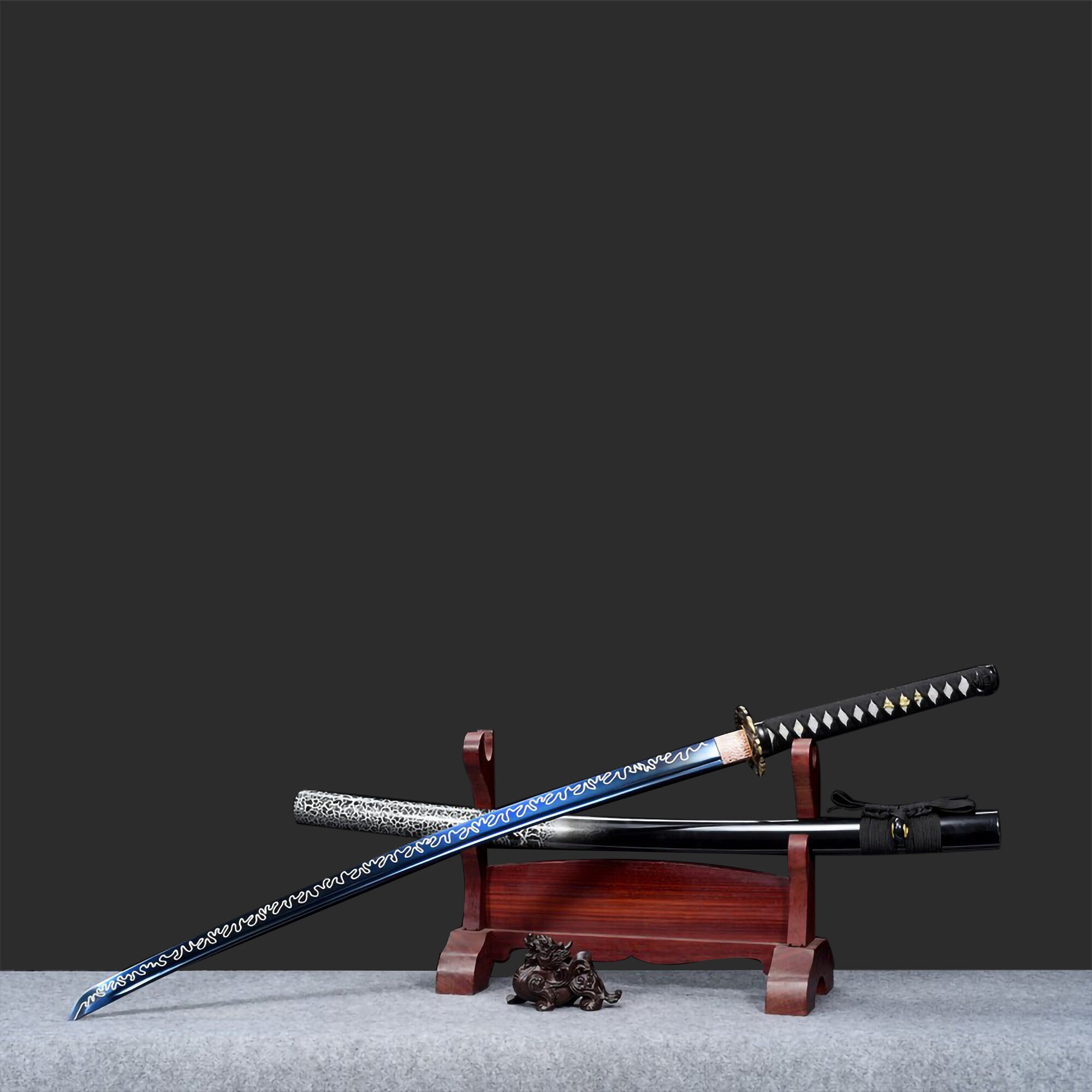 Japanese Samurai Knife Blue Witch Anime Knife Role-playing - Etsy