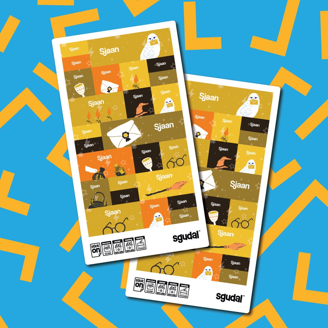 Name Labels for Kids Stickers Custom Stickers Daycare Labels School ...