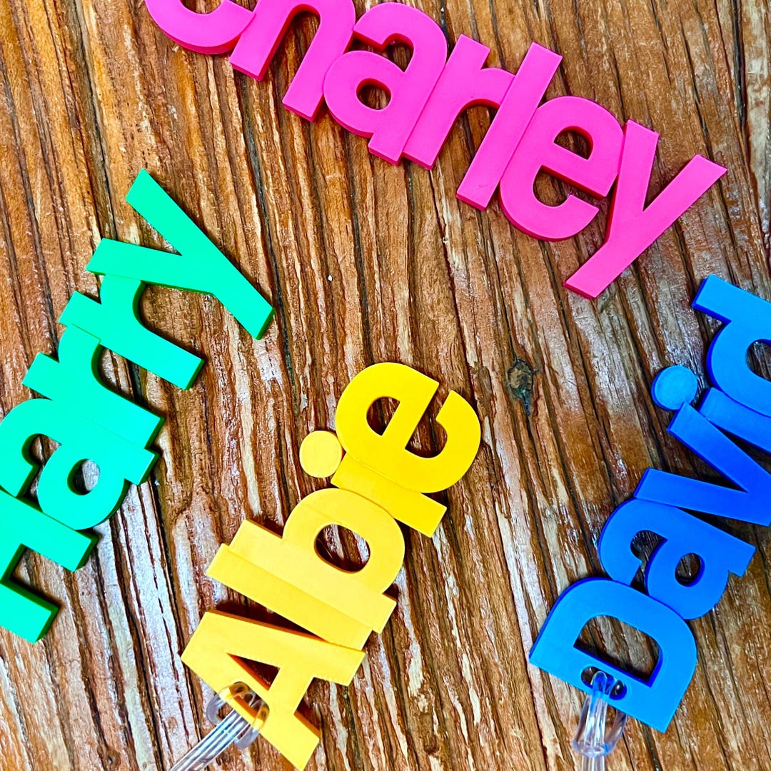 Personalized Kids Bag Tag: Biodegradable PLA Name Tag - Etsy Australia