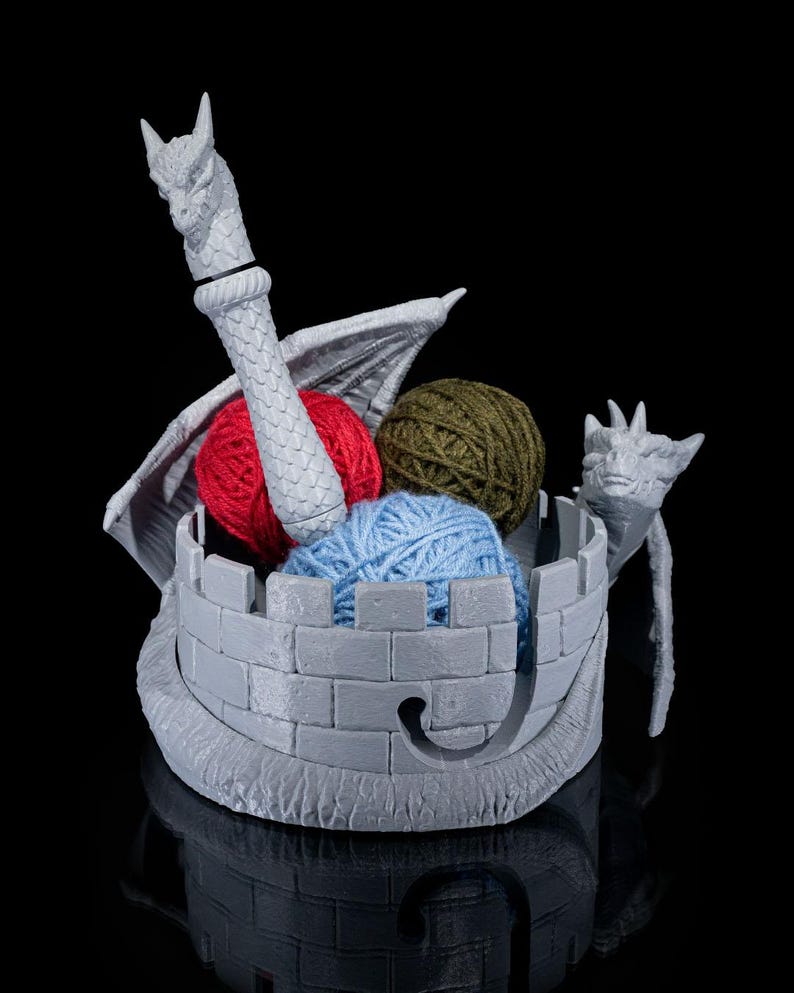 Yarn Keeper Yarn Bowl and Hook Case - Etsy