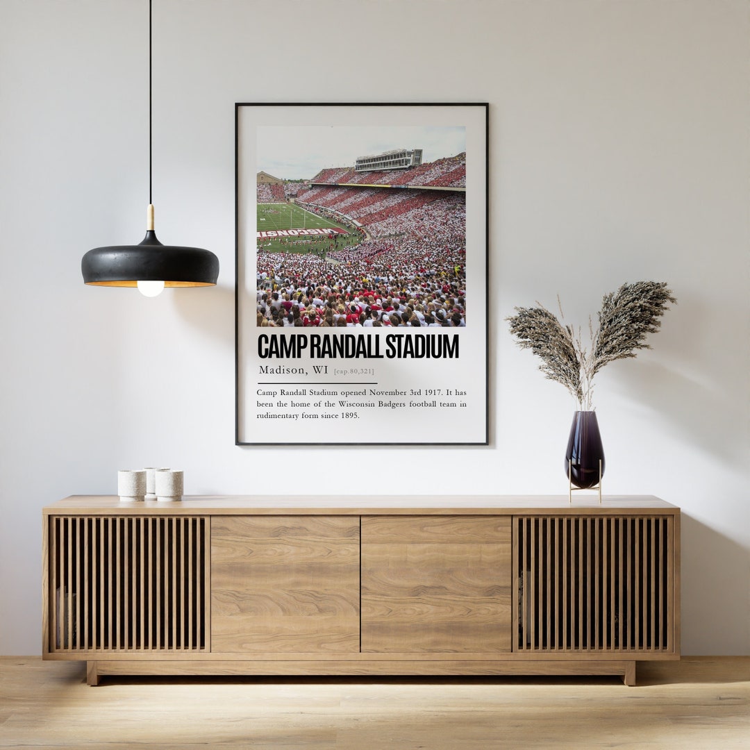Camp Randall Stadium Poster/canvas View From Seat University - Etsy