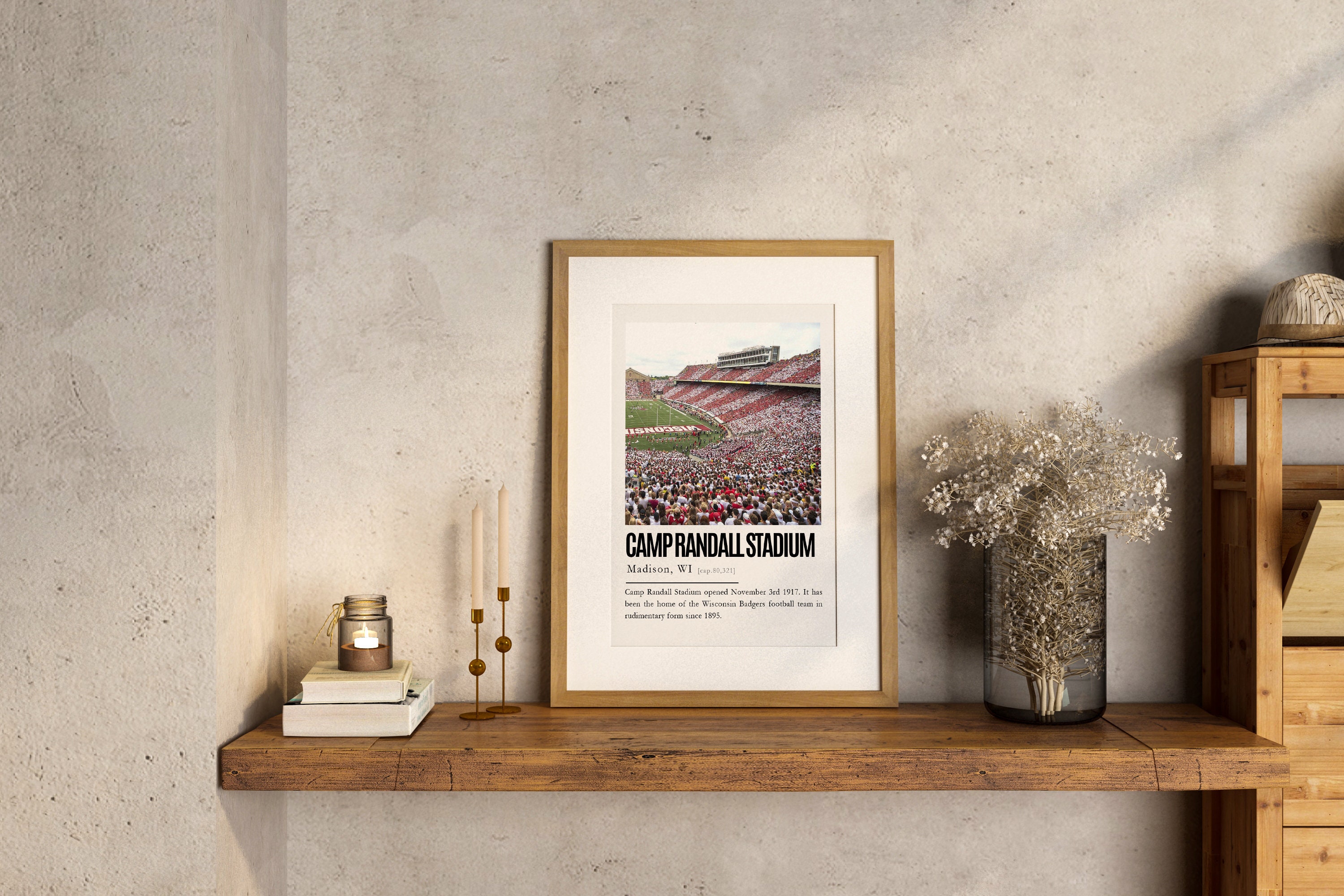 Camp Randall Stadium Poster/canvas View From Seat University - Etsy