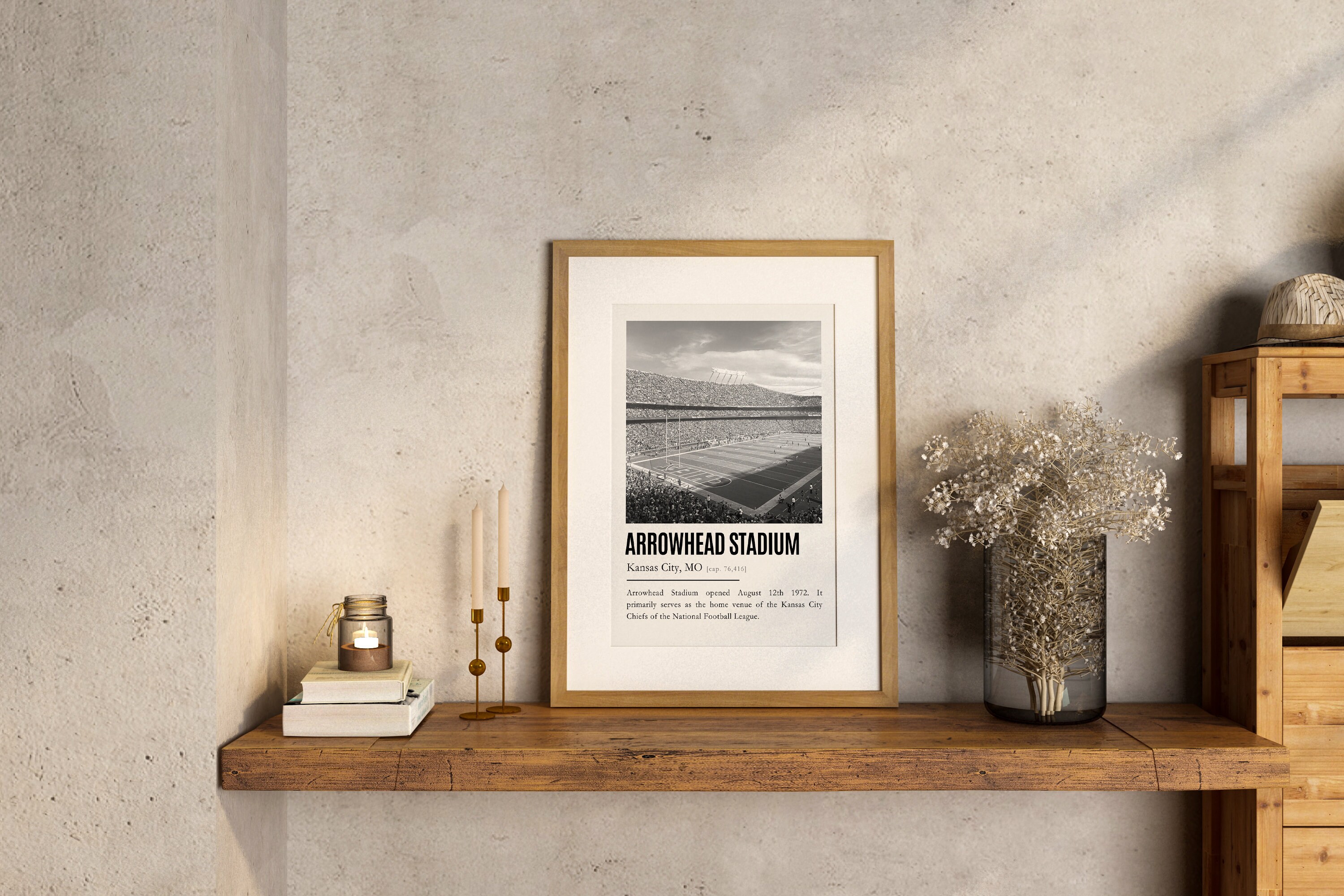 Arrowhead Stadium Poster Kansas City Chiefs Stadium sold by Waterproof ...