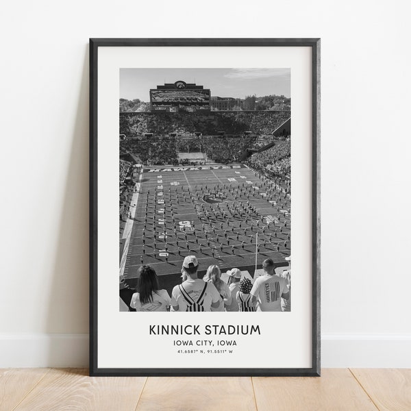 Kinnick Stadium Art - Etsy