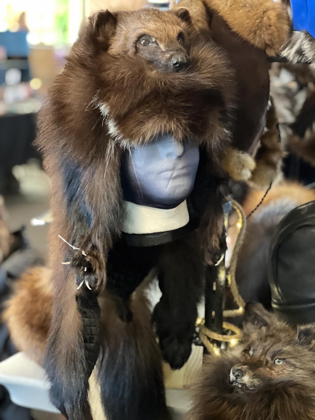 Alaska Mountain Men Hat- Fur- Fur Hat-trapper Hat- Mountain Men Hat ...