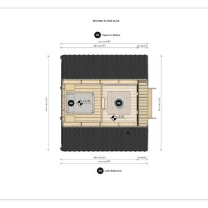 Triangular Tiny House, Two Storey , A Frame Cabin House, 1 Bed, 1 Bath ...