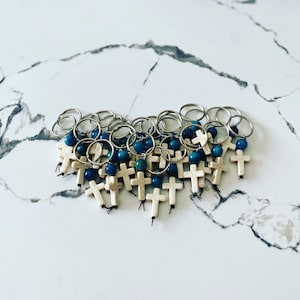 Cross Keychain - Etsy