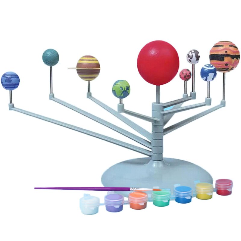 Diy Nine Planets of the Solar System Model Science Experiment Material ...
