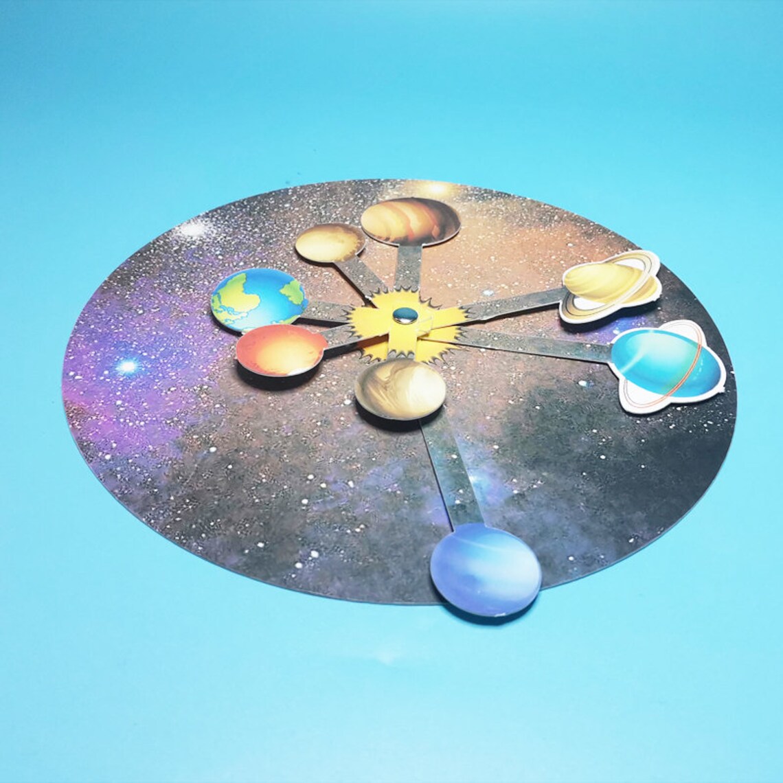 Eight Planets of the Solar System Model Kindergarten Science Area DIY ...