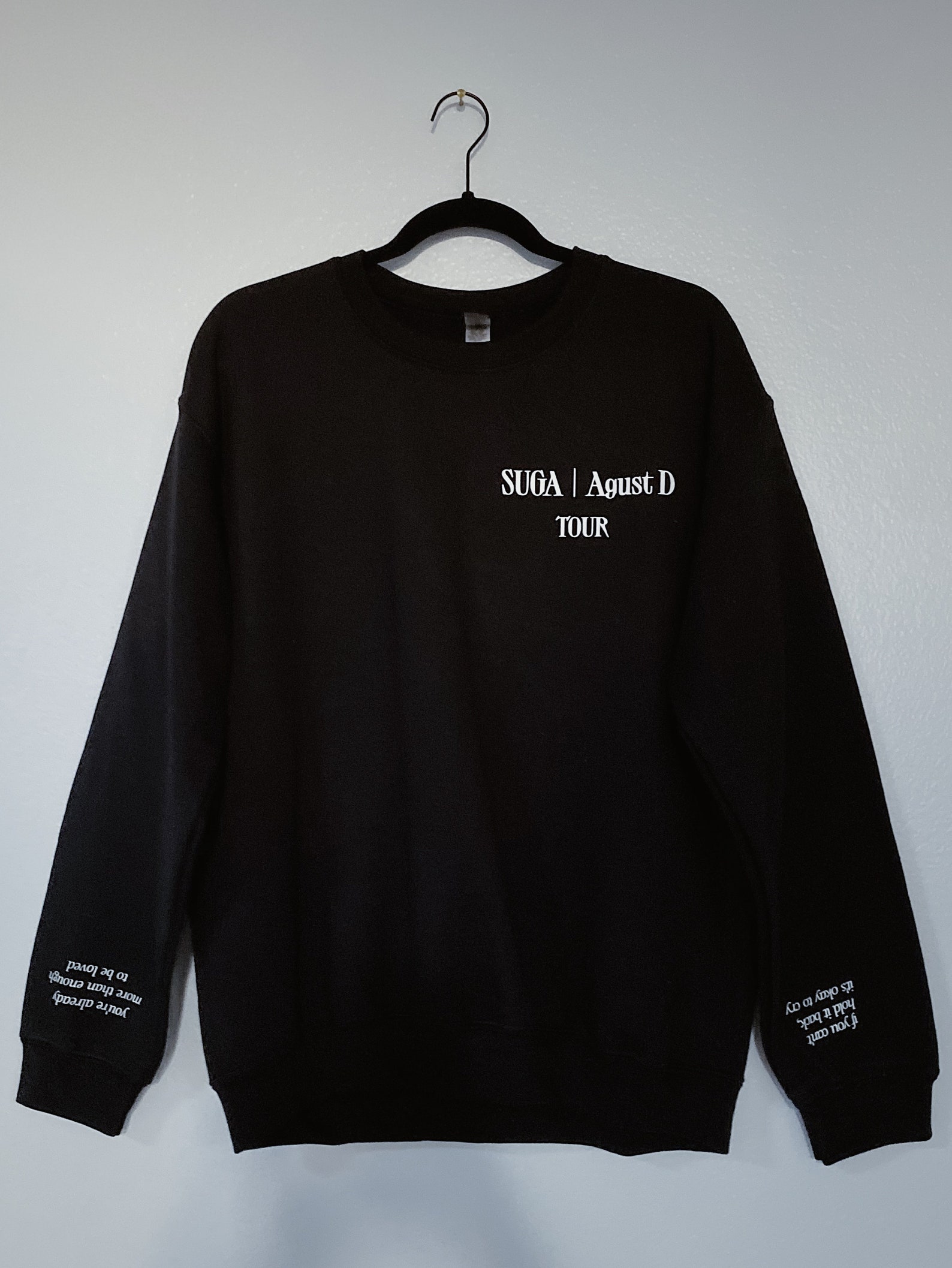 BTS Suga Agust D D-DAY World Tour Customizeable Venue & Date t-shirt ...