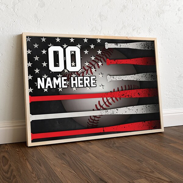 Baseball Poster - Etsy