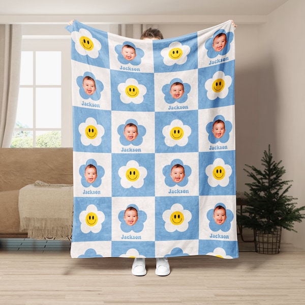 Custom Face Blanket - Etsy