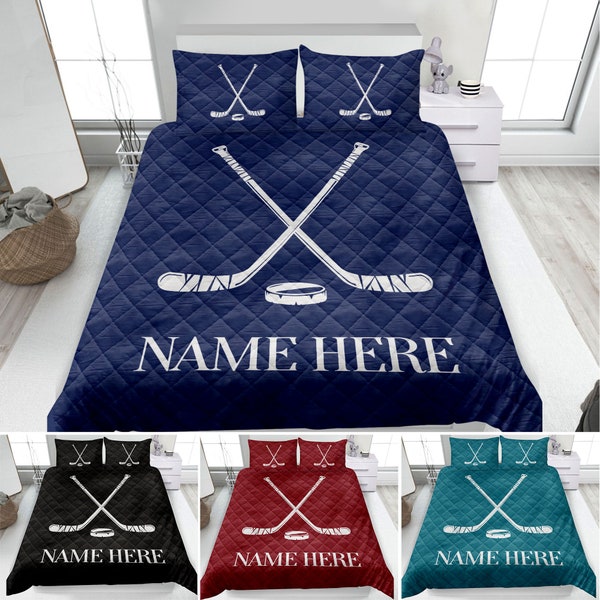 Hockey Quilt - Etsy
