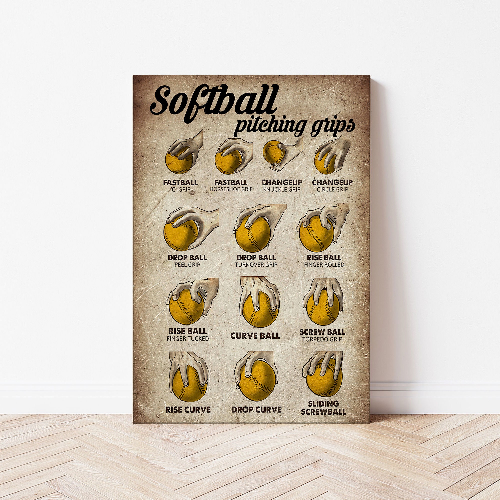 Fastpitch Softball Pitching Grips