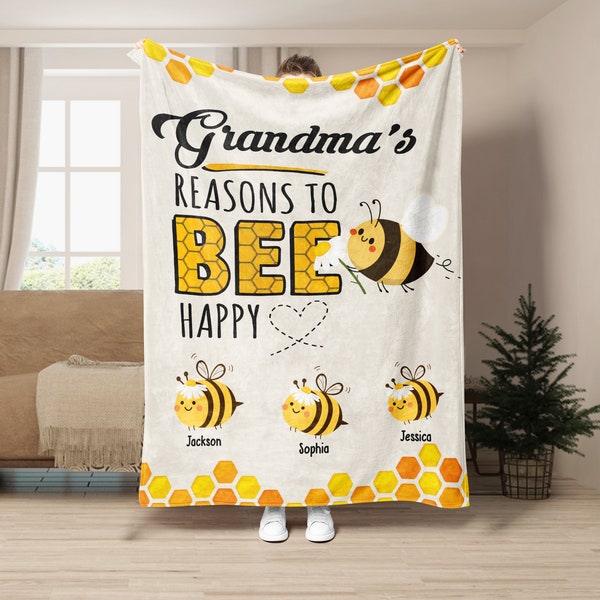 Grandma Bee Blanket - Etsy