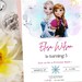 Princess Birthday, Princess Anna Invite, Olaf Frozen Birthday ...