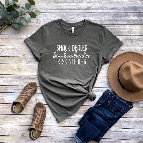 Snack Dealer Boo Boo Healer Kiss Stealer - Etsy