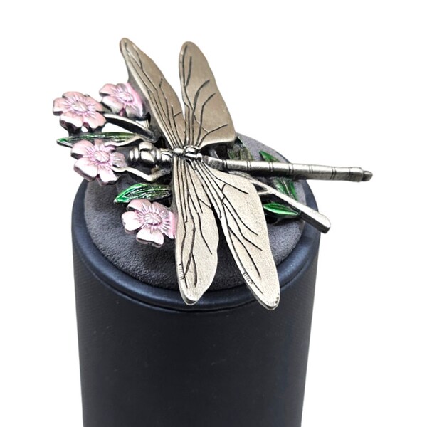 Enamel Dragonfly - Etsy