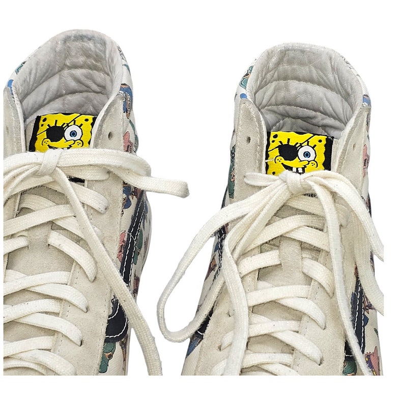 VANS Spongebob Hi Tops Collab Men's Size 10 - Etsy