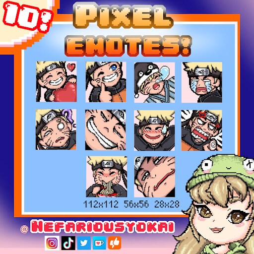 10 Ninja Emotes // for Twitch and Discord // READY TO Use - Etsy