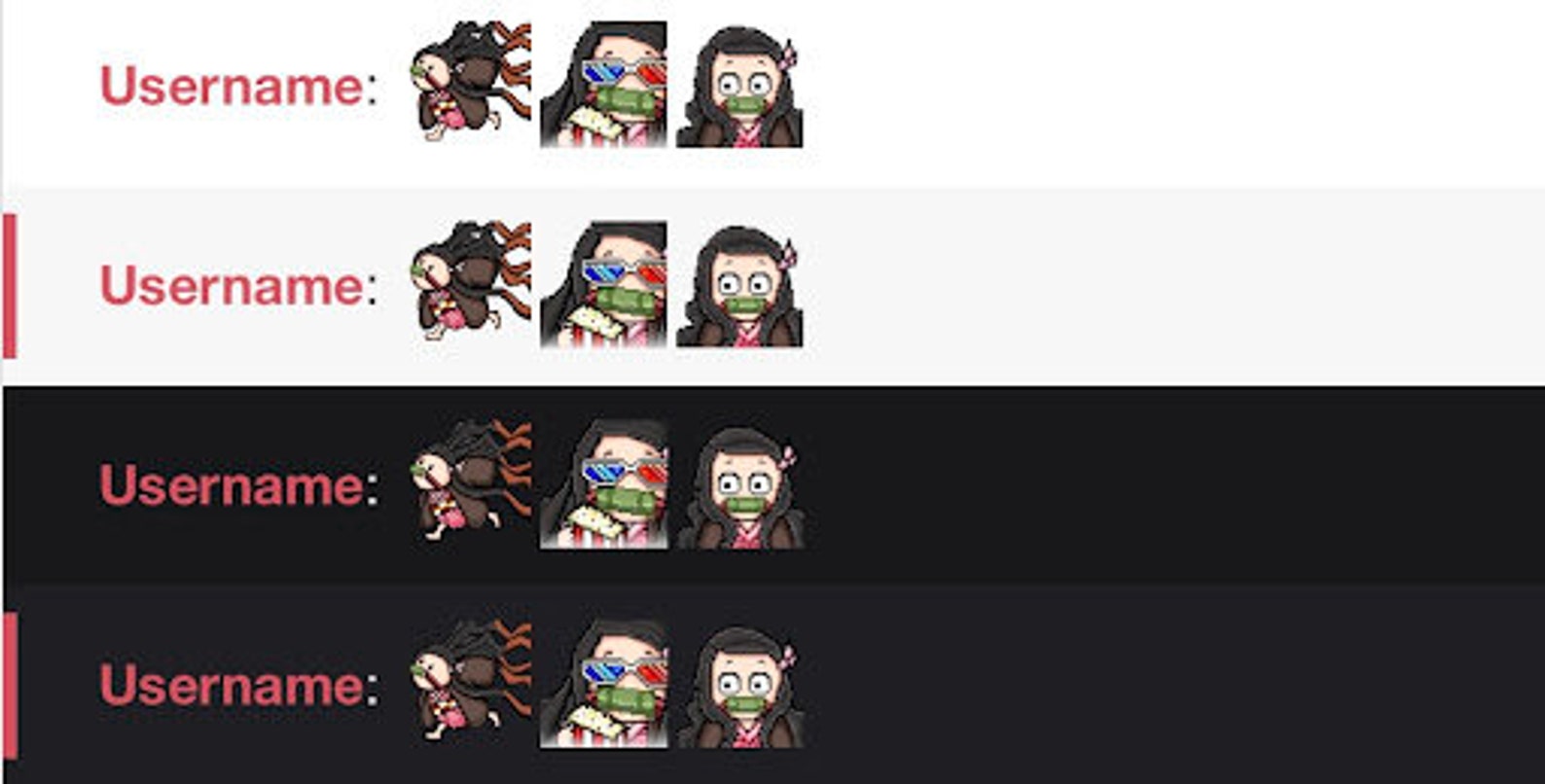3 Goofy Demon Girl Twitch Emotes! // Ready to Use // Twitch, You Tube ...