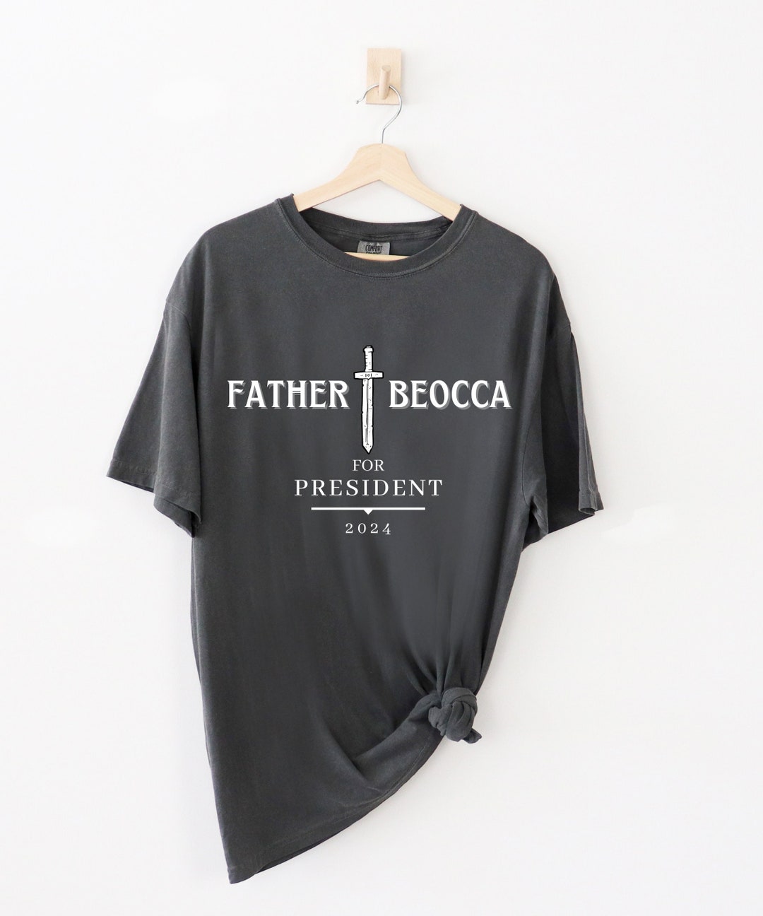 Father Beocca for President 2024 T-shirt, Uhtred of Bebbanburg Tshirt ...